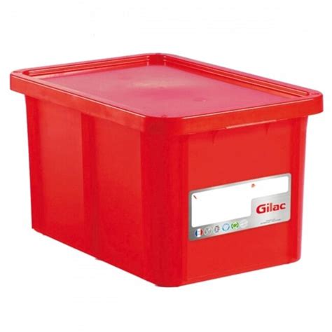 Gilac™ Rectangular Haccp Container And Lid 600 X 400 Mm Rectangular