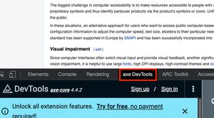 Semi Automated Accessibility Testing Tools Make Things Accessible