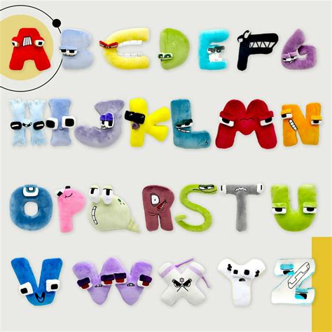 Алфавит лора мягкие игрушки для девочек и мальчиков Alphabet Lore — купить в интернет магазине