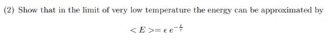 Solved Here We Have An N Level System And The Energy Levels
