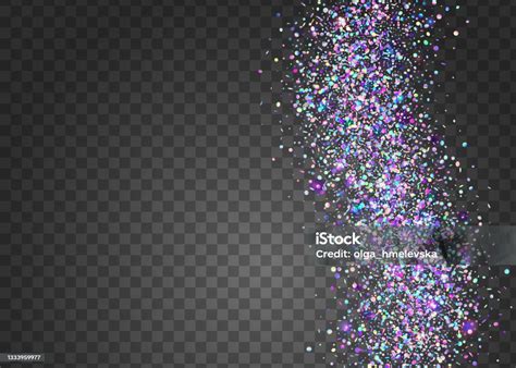 떨어지는 효과 눈부심 유니콘 호일 블루 블러 텍스처 네온 글리터 크리스탈 아트 복고풍 축하 배경 샤이니 버스트 보라색 낙하 효과 1970 1979 년에 대한 스톡 벡터 아트