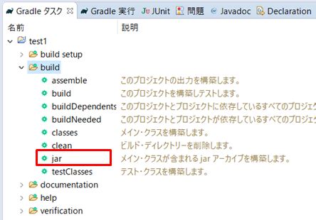 EclipseのGradleを実行するサンプル Java ITSakura