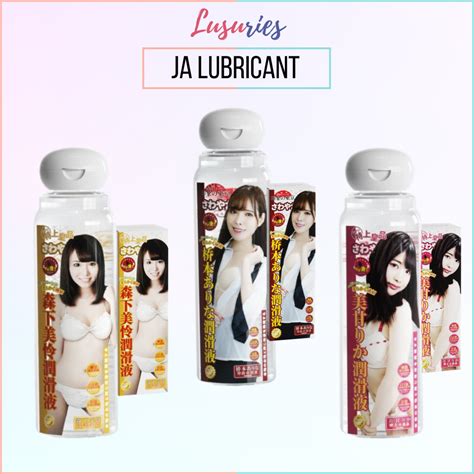 Lusuries Sex Toy Man Woman Sex Lubricant Massage Gel Japanese Smell Av