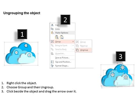 0814 Cloud Computing Icons Within Each For Public Private Or Hybrid Computing Ppt Slides