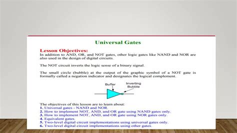 Nand And Nor Gate Ppt