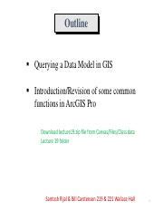 Mastering Spatial Queries And Geometric Functions In GIS Course Hero