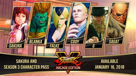 Street Fighter V Season 3 Character Pass 다운로드