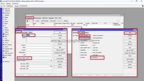 hướng dẫn cấu hình openvpn site to site trên router mikrotik