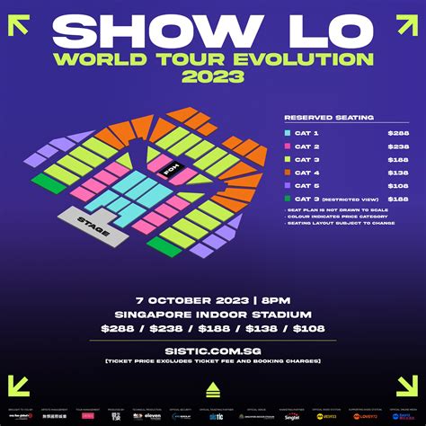 Show Lo World Tour Evolution 2023 In Singapore Concert