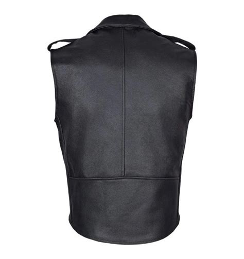 Sleeveless Leather Jacket Rockstar Jacket
