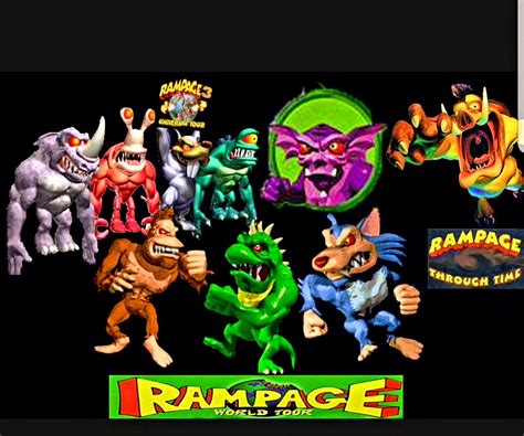 Pin By Mary On Said Archivos 🫶🏻💜 Rampage Game Video Game Characters