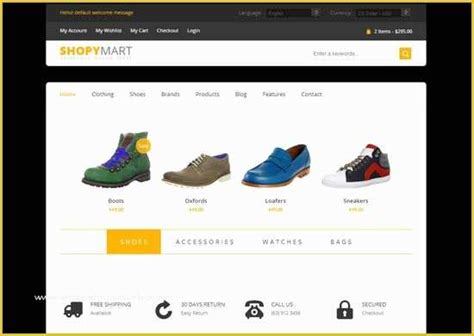 Free Responsive Ecommerce Website Templates Wordpress Of 33 Free And Premium Html Css E Merce