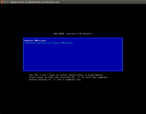 Debian 9 Grub2 And Linux With Serial Console Narrow Escape
