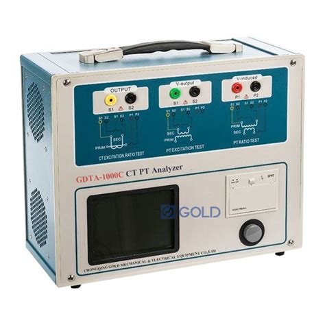 Gdta 1000c Current Transformer Testing Equipment Ct Pt Comprehensive Analyzer From China