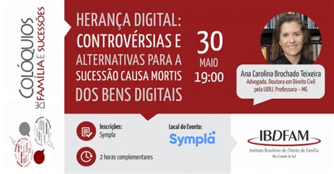 Colóquios De Família E Sucessões Maio De 2022 Online Sympla