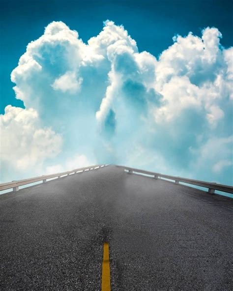 Road With Sky Cloud PicsArt CB Editing HD Background CBEditz