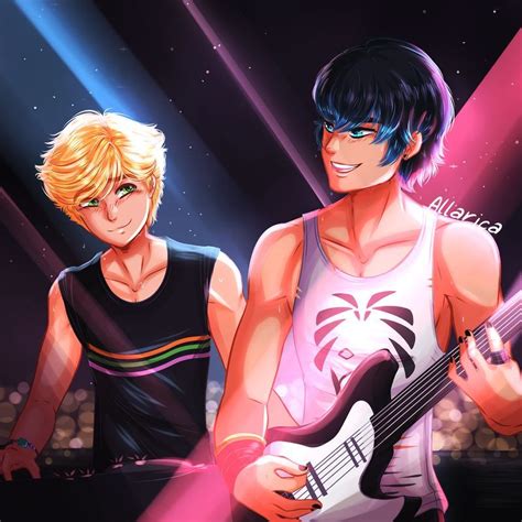 Lukadrien By Allarica On Deviantart Miraculous Ladybug Comic