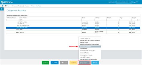 Como Excluir Um Produto Com O Sistema Totvs Food Service Mhi Sistemas Soluções Completas Em