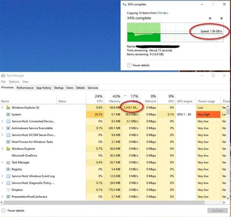An515 57 Copying Files Speed Doesnt Match Whats Shown On Task