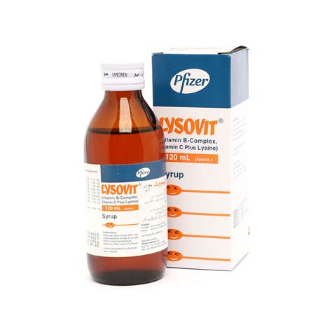 Lysovit Syp 120 Ml The Yellow Pharmacy