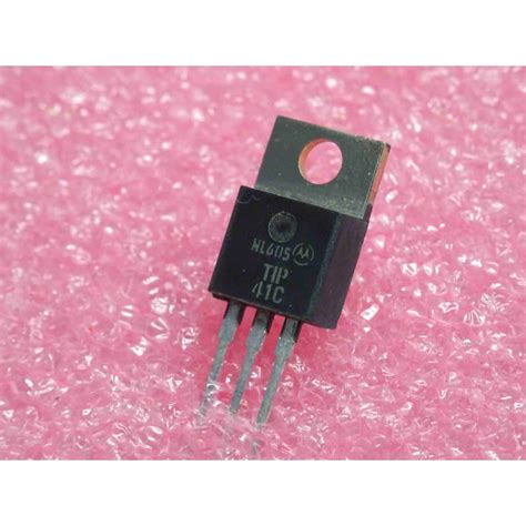 Lot De 4 Transistor TIP 41 C 65W NPN Power Transistor TIP41C Complementary PNP TIP42C Vce