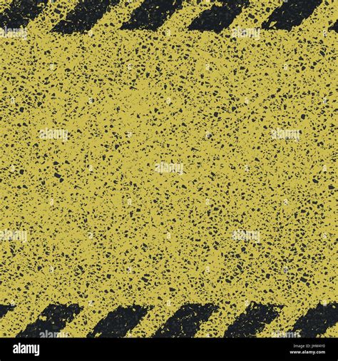 Dangerous Pattern On Asphalt Texture Stock Vector Image And Art Alamy