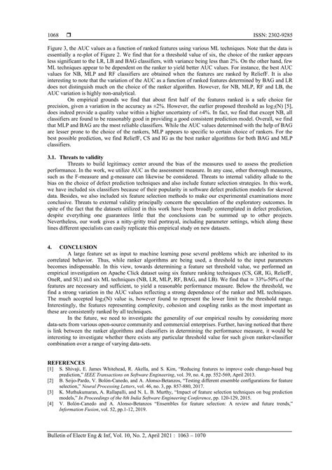 Threshold Benchmarking For Feature Ranking Techniques Pdf