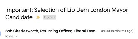 Rob Blackie On Linkedin If You Are A London Lib Dem Member You Should