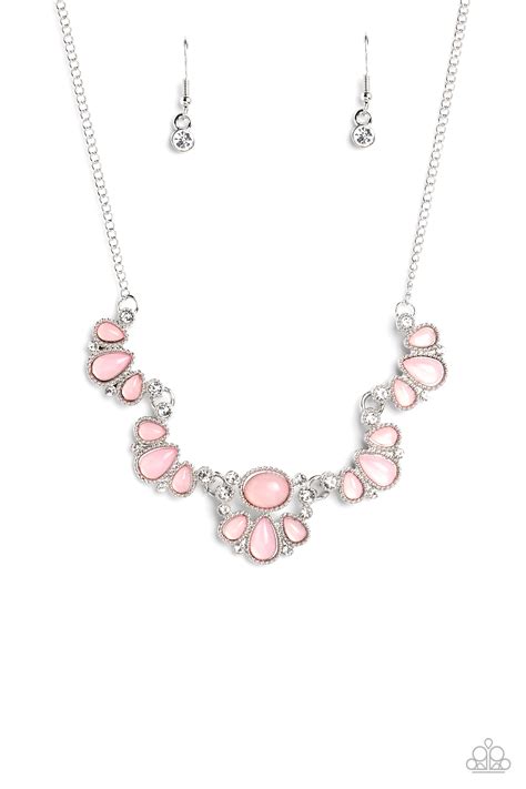 Paparazzi Accessories Dancing Dimension Pink Paparazzi Accessories