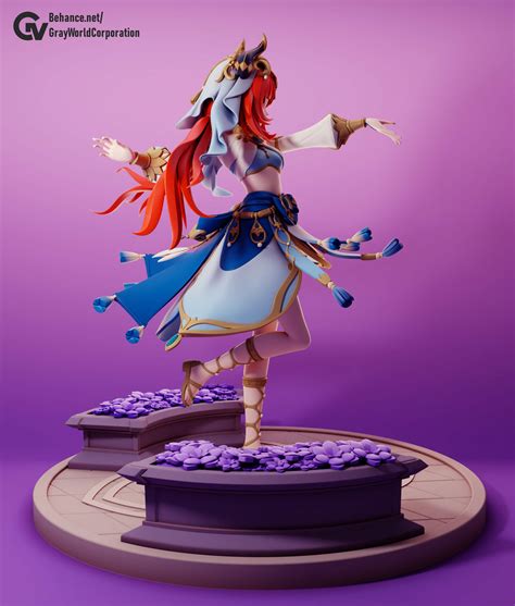 Nilou Genshin Impact 3d Print Model By Gray World Corporation