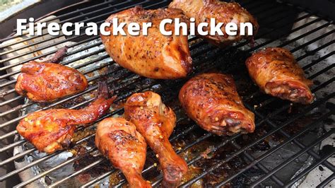 Firecracker Chicken On The Big Green Egg Malcom Reed Howtobbqright Youtube
