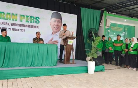 Mayjen TNI Purnawirawan Andi Sumangerukka Siap Berjuang Untuk Kemajuan