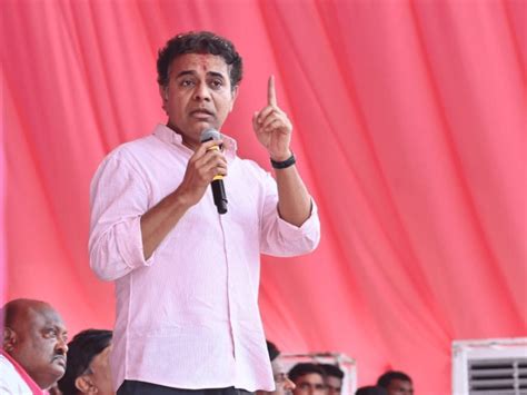 Ktr Hints At Strong Action Against Those Insulting Telangana Cm