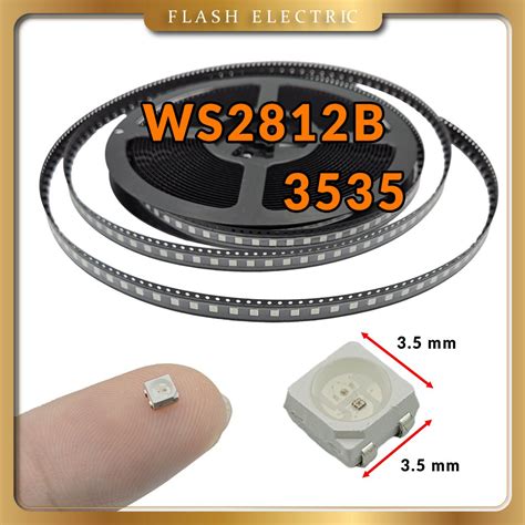 Ws2812b 3535 Argb 5v Led Chip 16 Million Color Programmable Smd Led Chip Shopee Malaysia