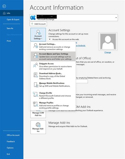 Outlook Email Sync Settings Microsoft Qanda