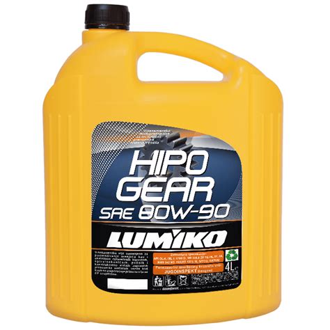 LUMIKO HIPO GEAR SAE 80W-90 | Lumifit ND