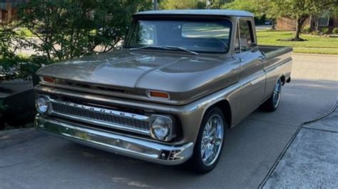 1966 Chevrolet C10 Custom Pickup For Sale At Auction Mecum Auctions
