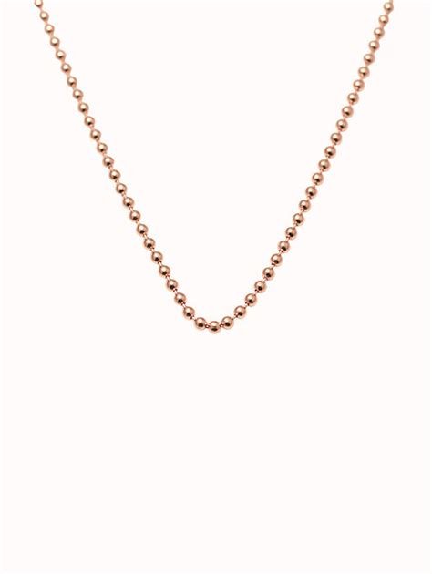 14k 18k 베이직 볼 체인 목걸이 2mm