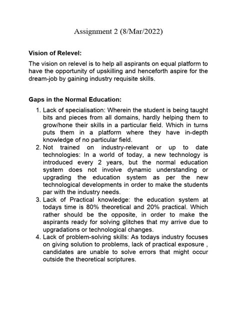 Assignment 2 Pdf Cognition Learning