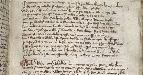 A Clerk Of Oxford A Medieval Love Poem White As Whales Bone