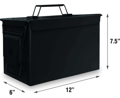Homestead 50 Cal Metal Ammo Can New Steel M2a1 Military Ammo Box