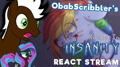 Obabscribblers Rocket To Insanity React Stream Youtube