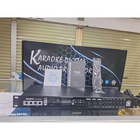 Jual Recording Tech KTV Pro K Karaoke Digital Audio Processor Mixer Karoke Shopee Indonesia