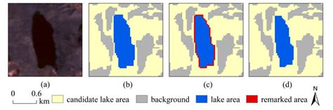 Marking Process Of Proposed Method A Landsat Tm Image B Marked