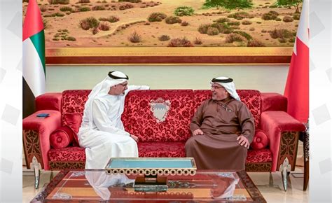 Hrh The Crown Prince And Prime Minister Meets The Crown Prince Of Abu