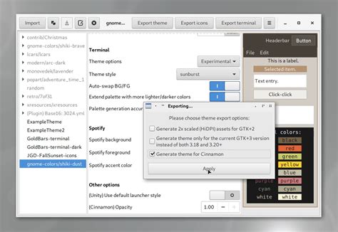 Video Tutorial Creating An Oomox Preset Theme Jason G Designs