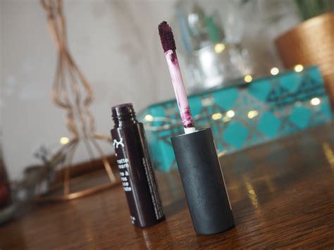 Nyx Transylvania Soft Matte Lip Cream Helpless Whilst Drying