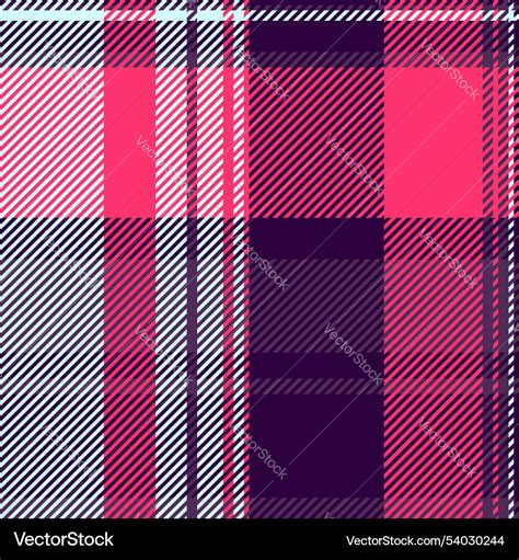 Factory Pattern Background Textile Glamour Check Vector Image