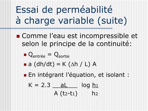 PPT Perméabilité PowerPoint Presentation free download ID