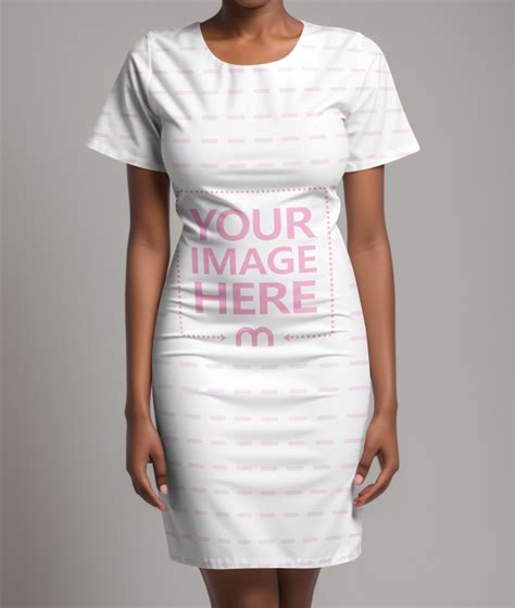 Bodycon Dress Mockup Generator Featuring Model Mediamodifier